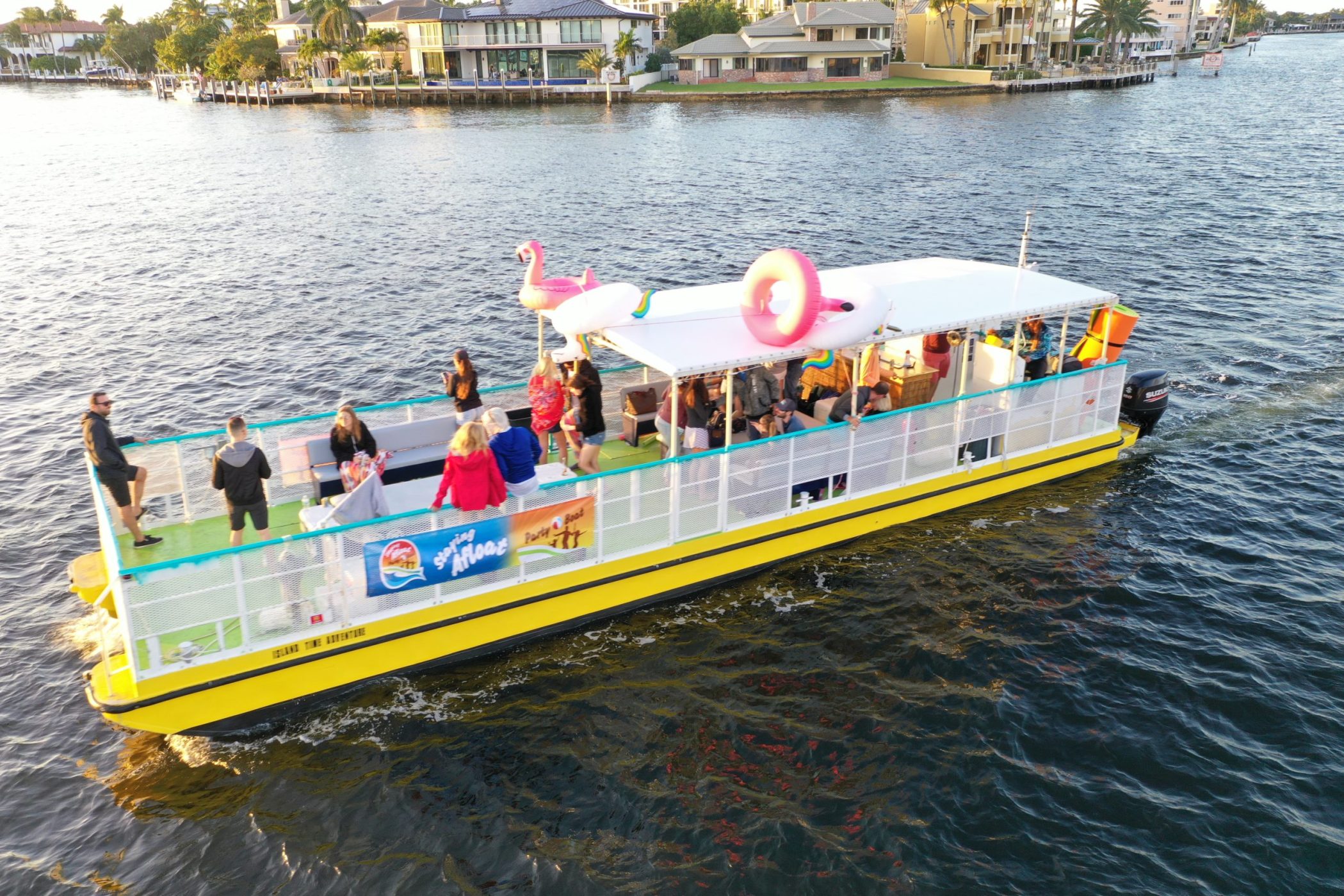 News & Press | Staying Afloat Party Boat
