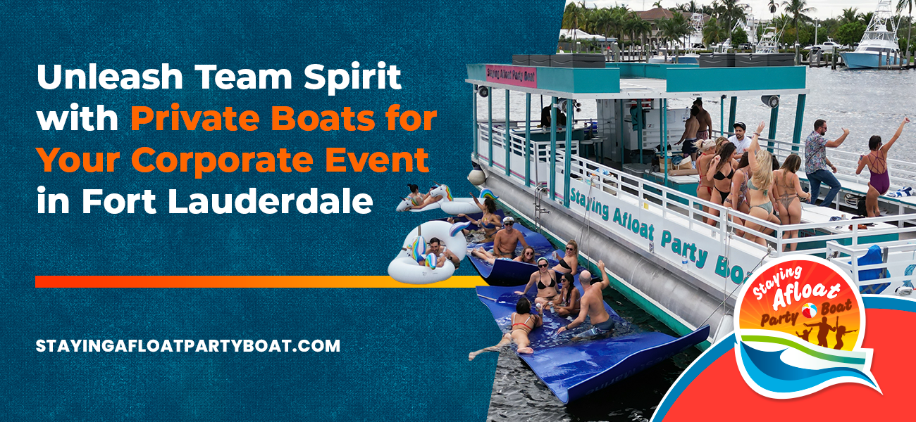 Unleash Team Spirit with Private Boats for Your Corporate Event in Fort ...